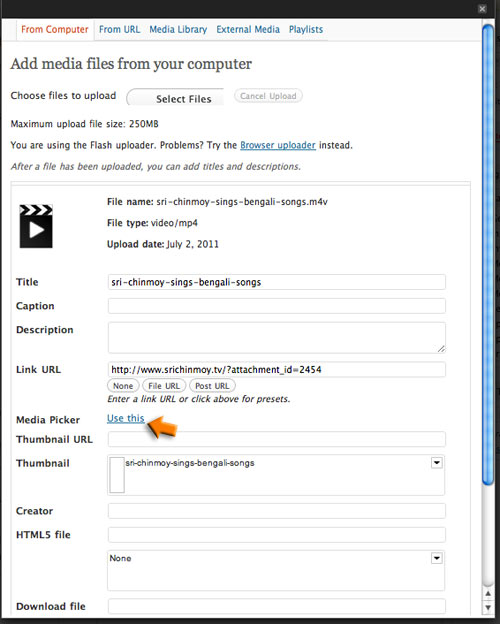 How To Upload Music Files | Radio Sri Chinmoy